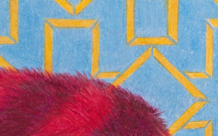 Michael Jackson and Red Ushanka by Marisol Evora (2022) : Drawing ...
