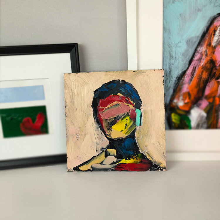 No Face Man - Abstract Faceless Portrait by Olga Kovalenko (2021 ...