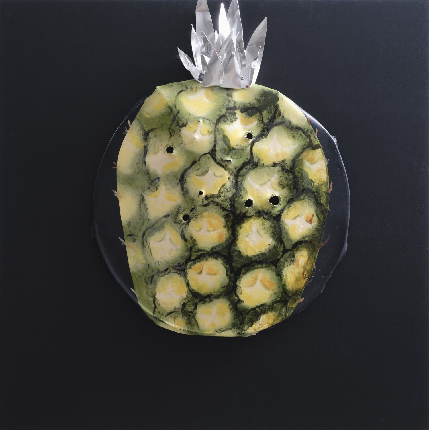 Giant Ananas by Maurizio Sergiusti (2021) : Other Media Spray Paint on ...