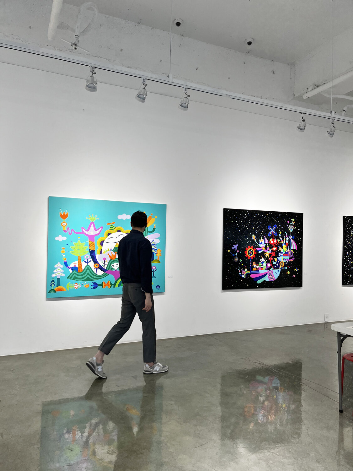 Beautiful flight by Jeehyun Kim (2022) : Painting Acrylic on Canvas - SINGULART