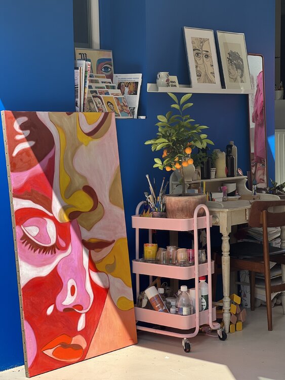 Reunited by Mathilde Polidori (2022) : Painting Oil on Linen - SINGULART