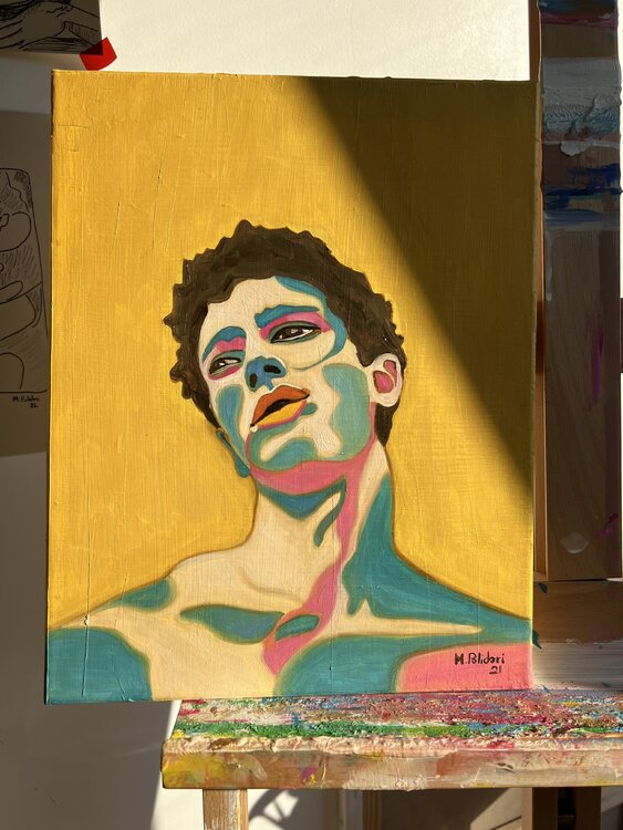 Dreamer #1 by Mathilde Polidori (2021) : Painting Oil on Canvas - SINGULART