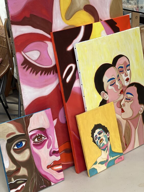 Dreamer #1 by Mathilde Polidori (2021) : Painting Oil on Canvas - SINGULART