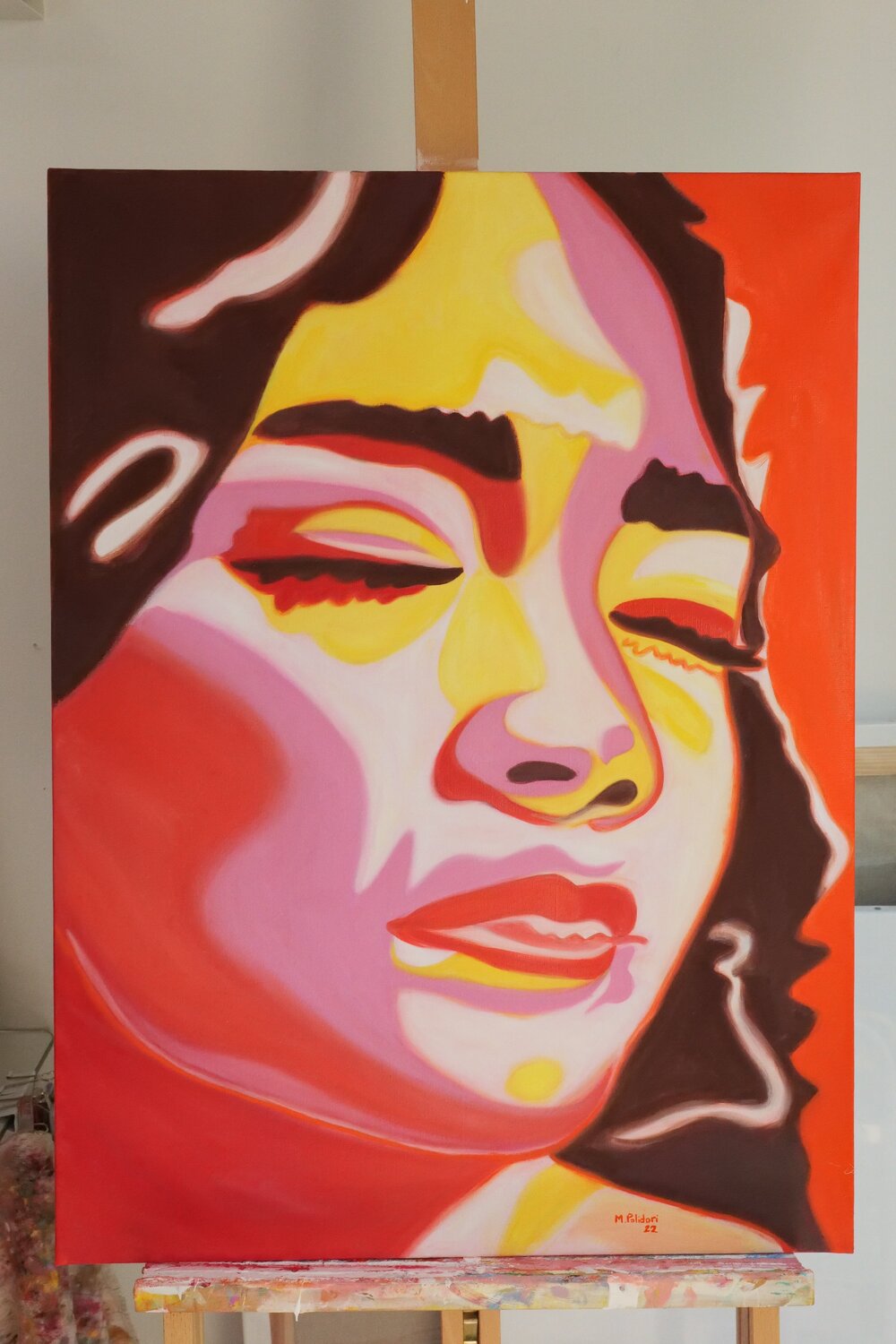 Deep Breath by Mathilde Polidori (2022) : Painting Oil on Canvas ...