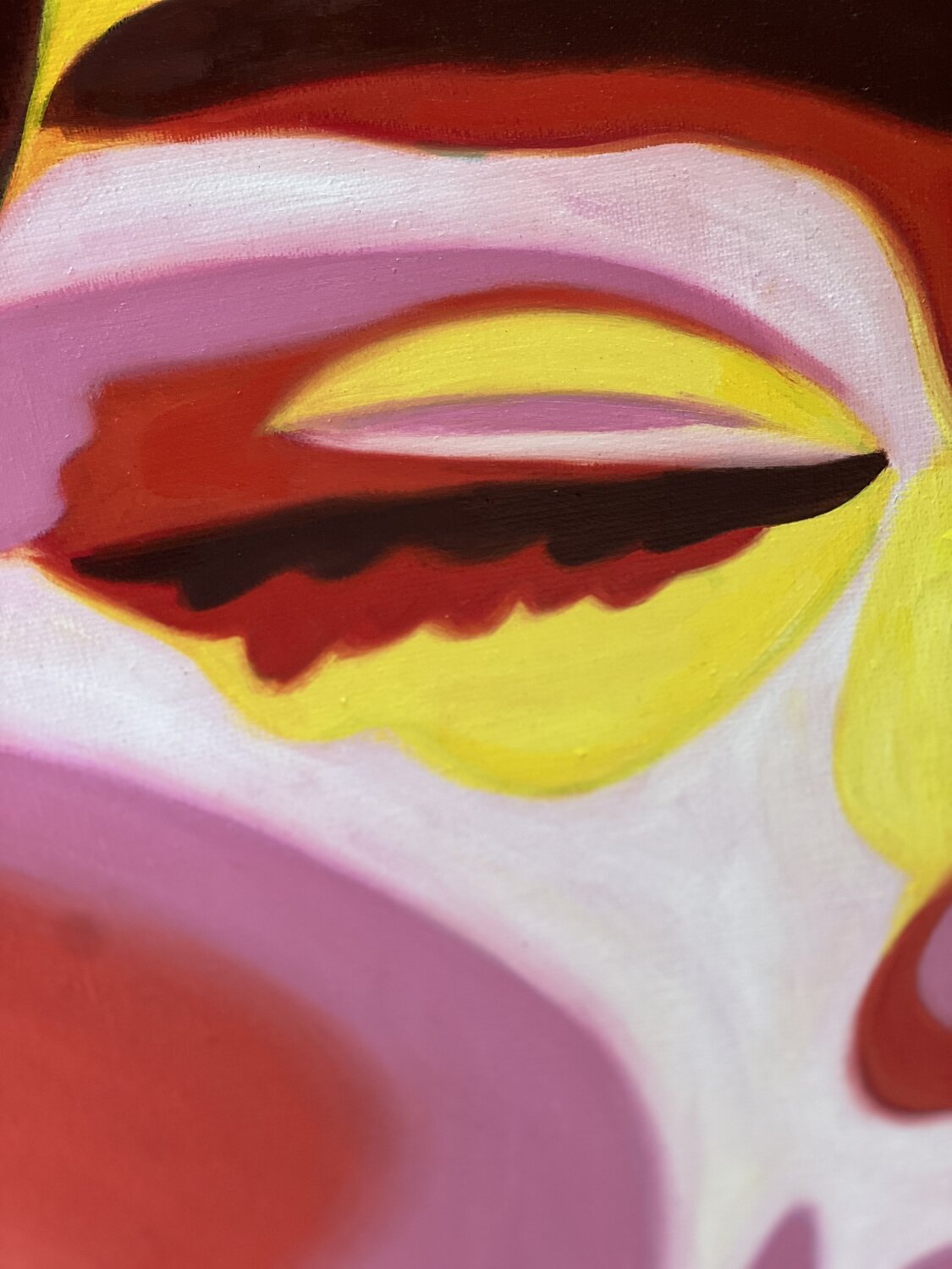 Deep Breath by Mathilde Polidori (2022) : Painting Oil on Canvas ...