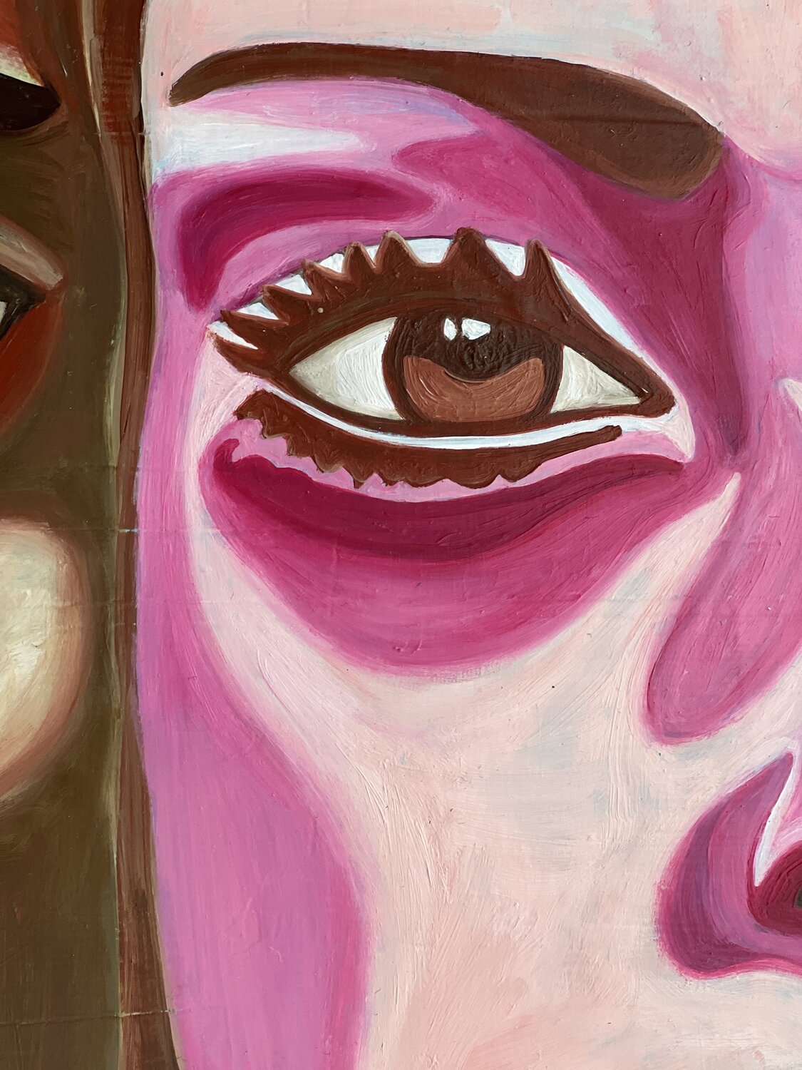 Eyes Symphony by Mathilde Polidori (2022) : Painting Oil on Canvas ...