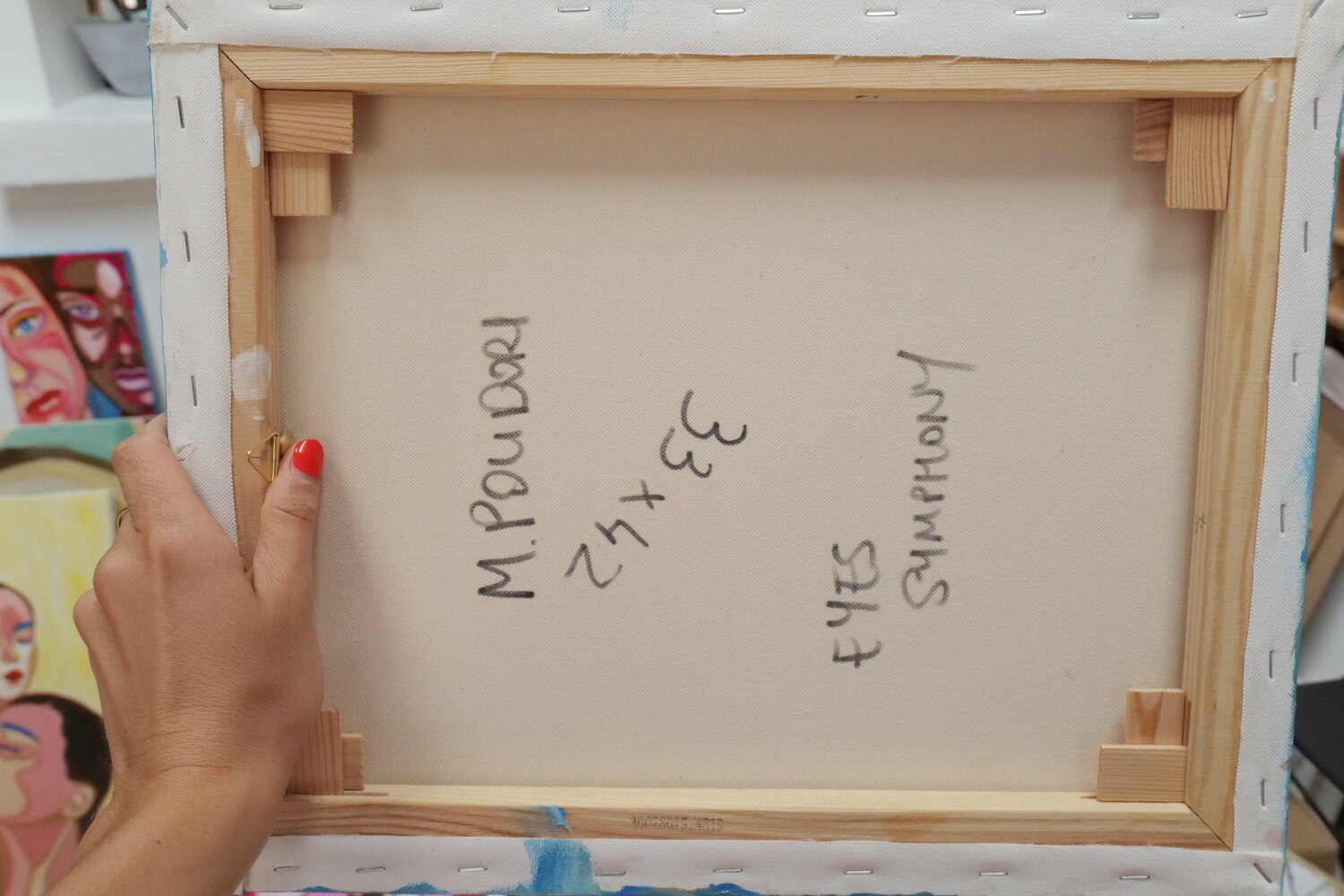 Eyes Symphony by Mathilde Polidori (2022) : Painting Oil on Canvas ...