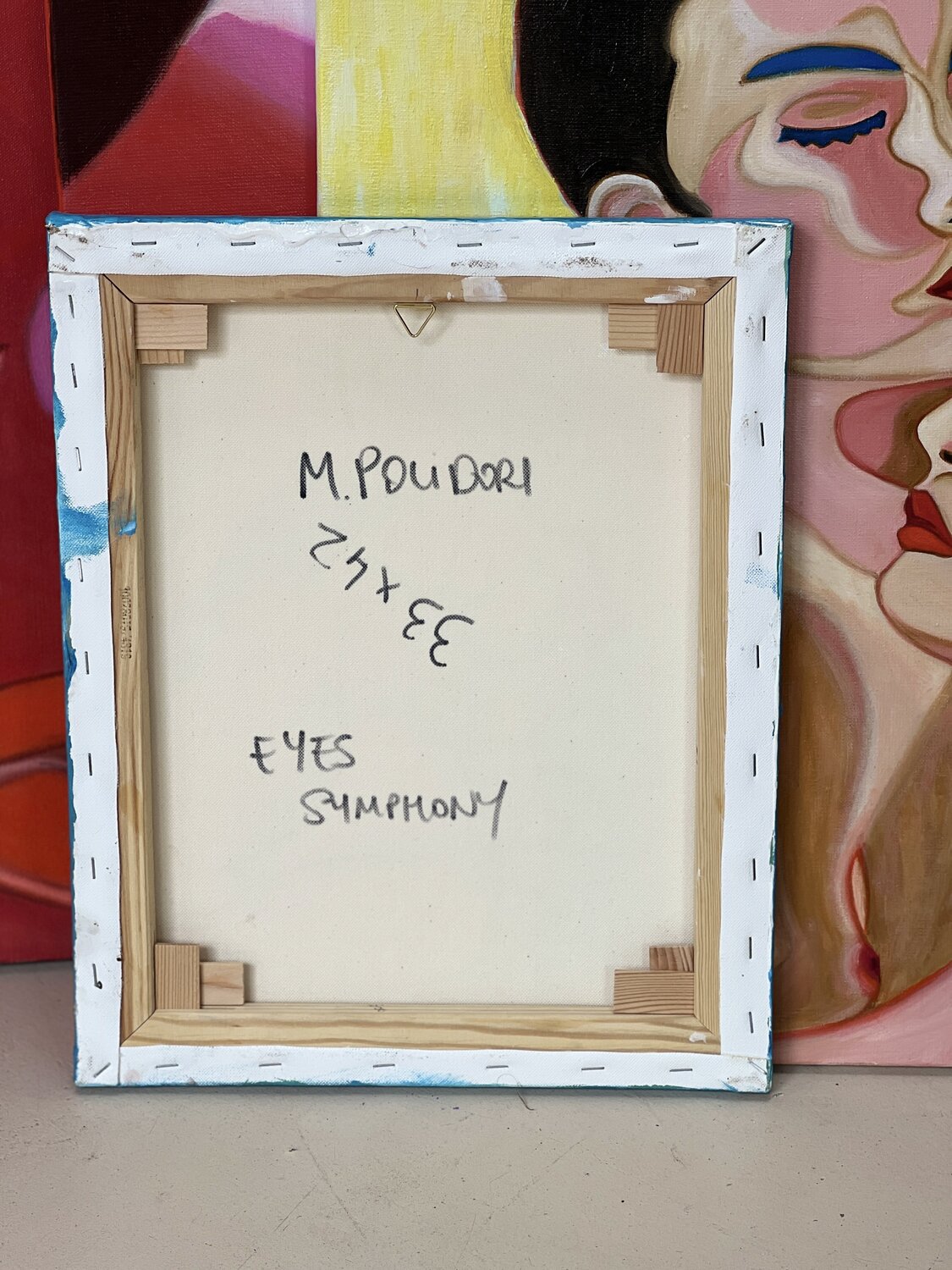 Eyes Symphony by Mathilde Polidori (2022) : Painting Oil on Canvas ...