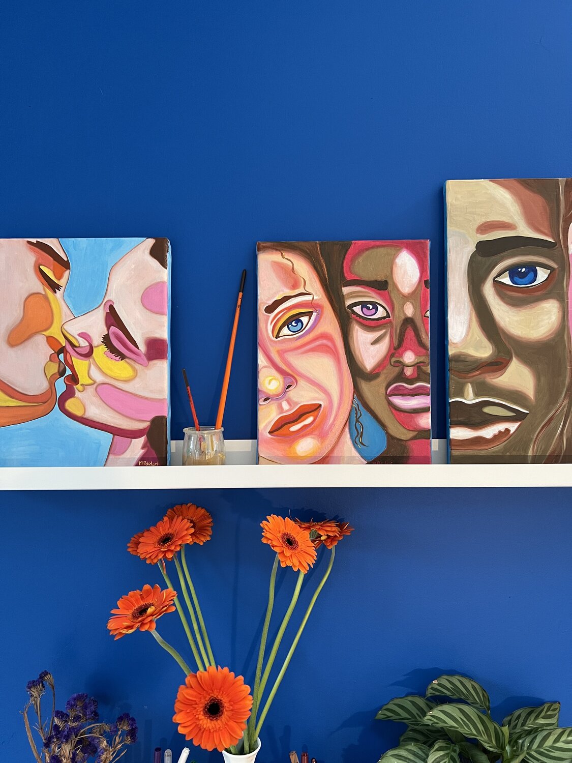 C'est si bon de Mathilde Polidori (2022) : Peinture Huile sur Lin ...