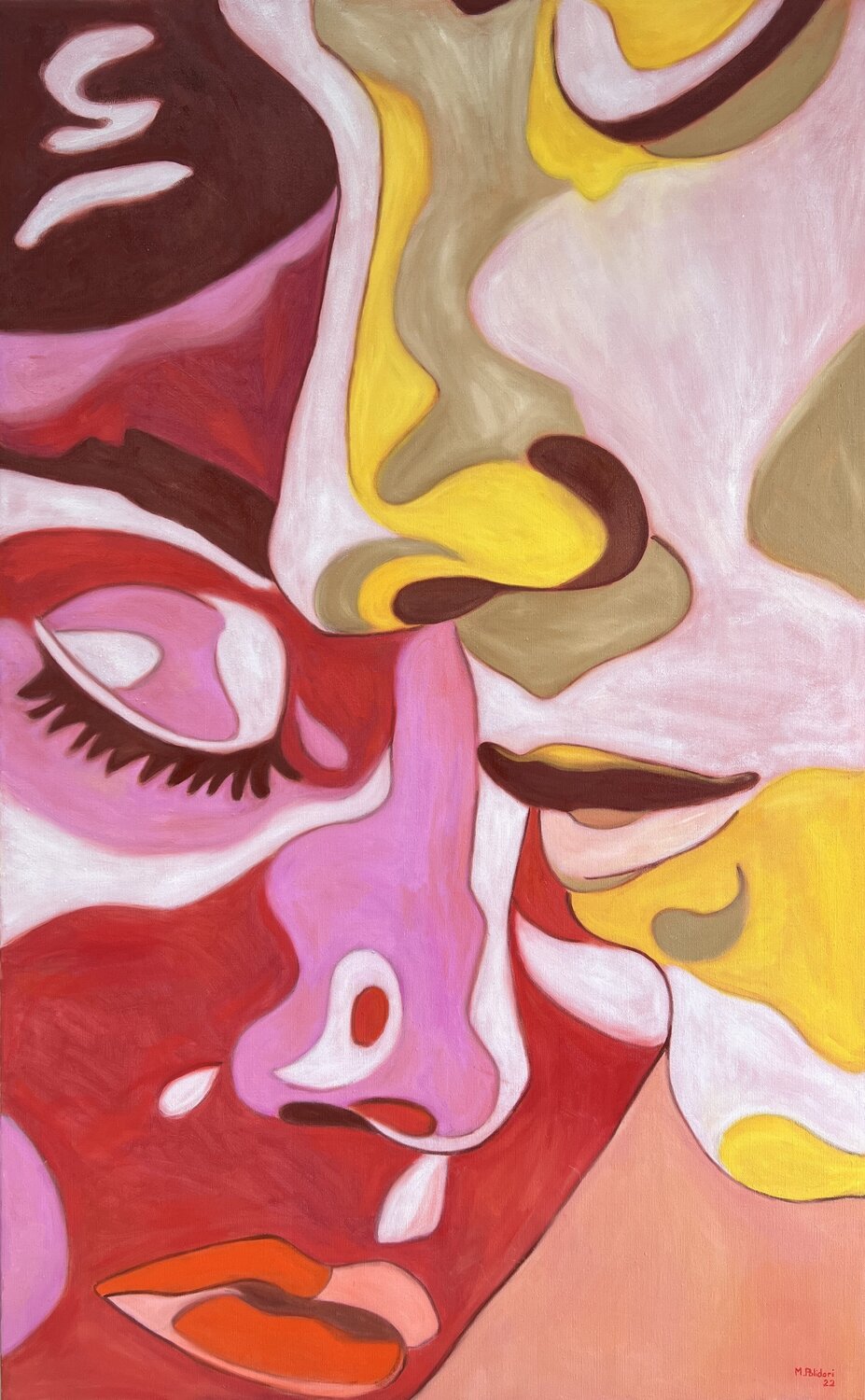 Reunited by Mathilde Polidori (2022) : Painting Oil on Linen - SINGULART