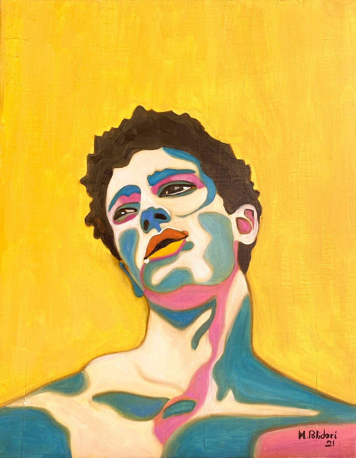 Dreamer #1 by Mathilde Polidori (2021) : Painting Oil on Canvas - SINGULART