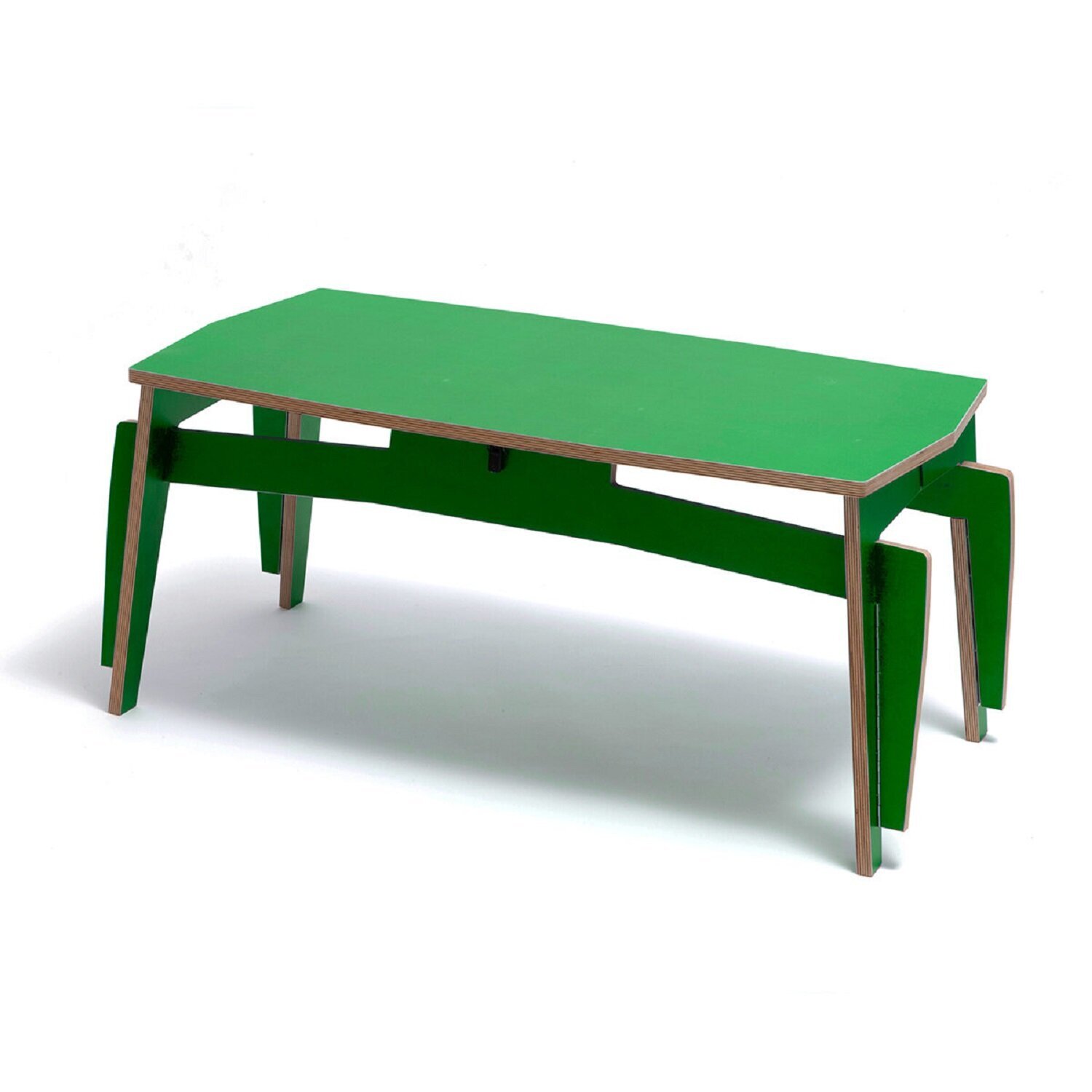 Folding F3 Table/Bench von Ken Landauer (N.D): Tische Holz - SINGULART