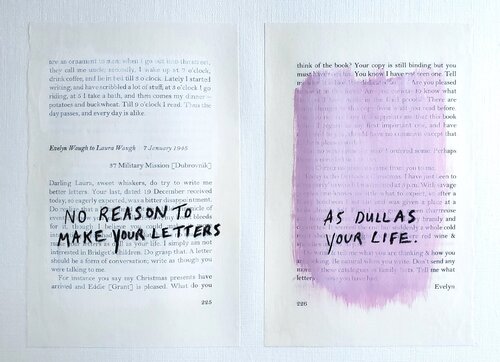 Love Letters - Evelyn Waugh to Laura Waugh, 7 January 1945, 37 Military ...