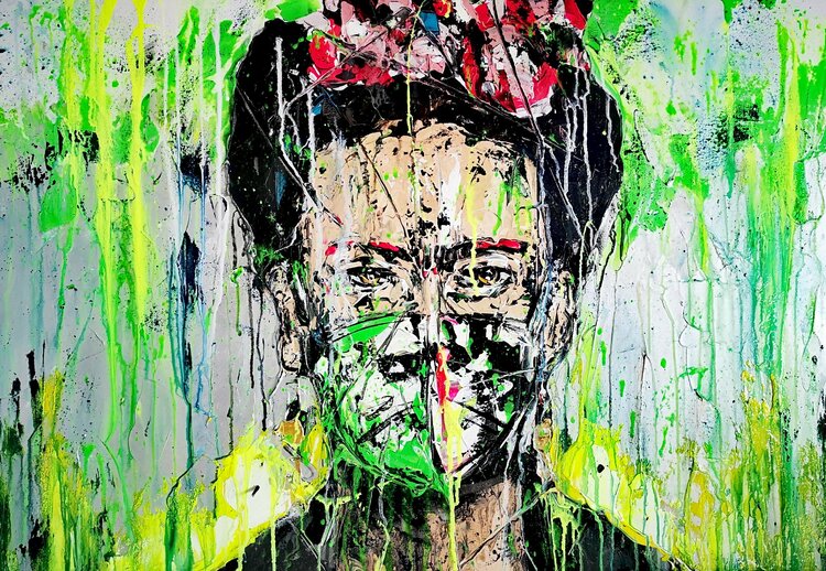 Angry Frida progressive multipaint by Antoni Dragan (2020) : Painting ...