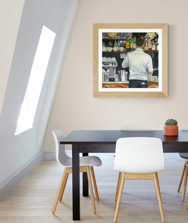 Mon Gars by Angie Brooksby-Arcangioli (N.D) : Painting Oil on Canvas ...