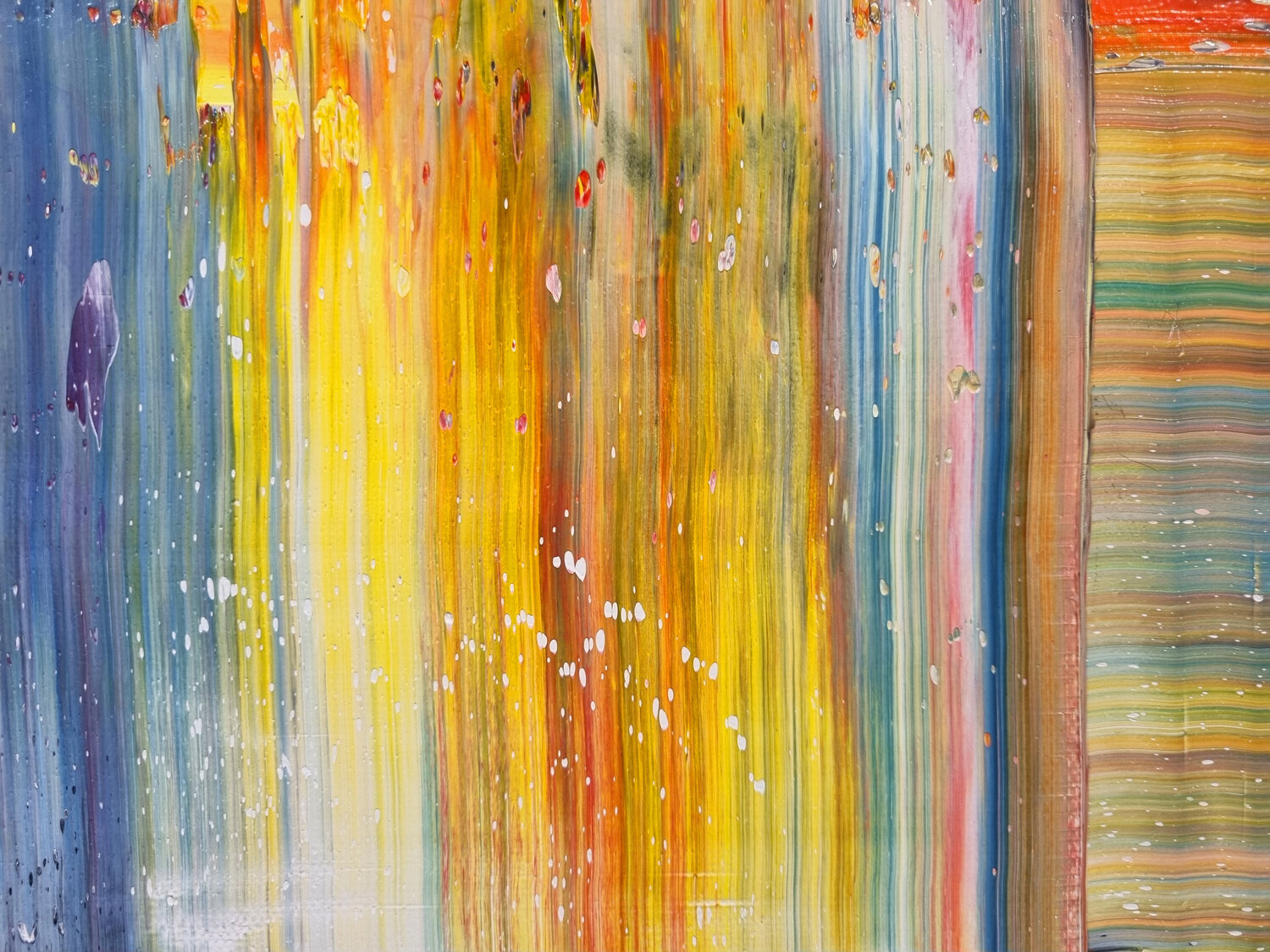 Abstract No. 572-III von Frank Jähne (2022): Malerei Öl auf Leinwand ...