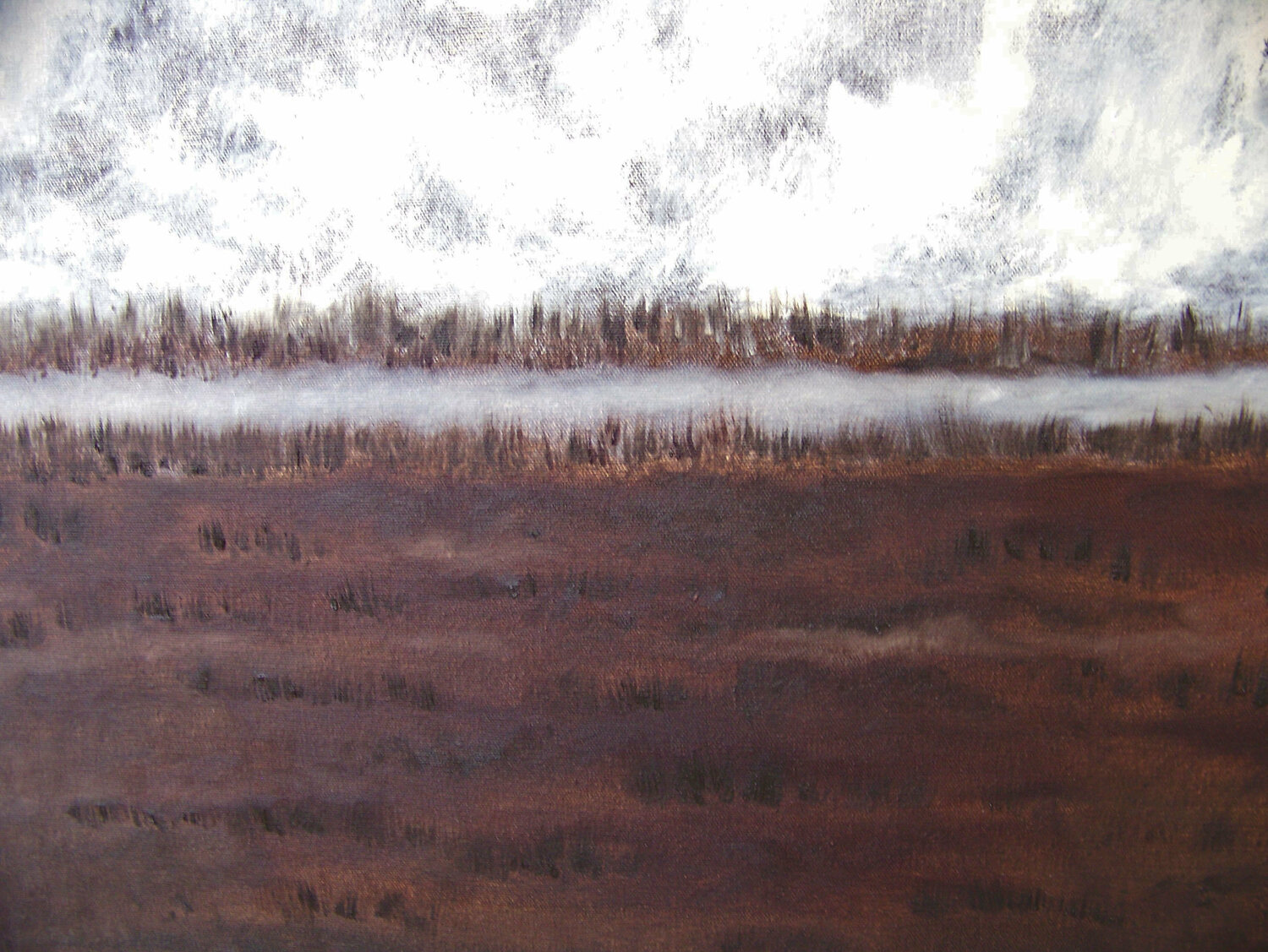 Platte River Sloo by Jo Moore (2021) : Painting Oil on Canvas - SINGULART