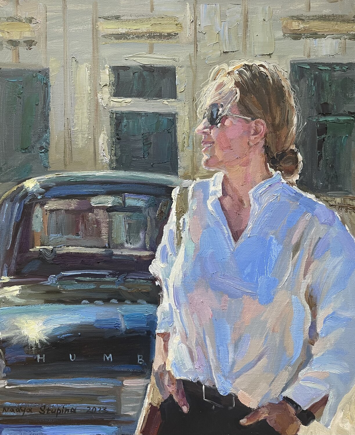 In the rays of the Maltese sun by Nadezda Stupina (2023) : Painting Oil ...