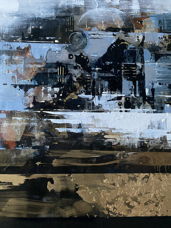 Coco algorithm by Tatiana Yabloed (2020) : Painting Oil on Canvas ...