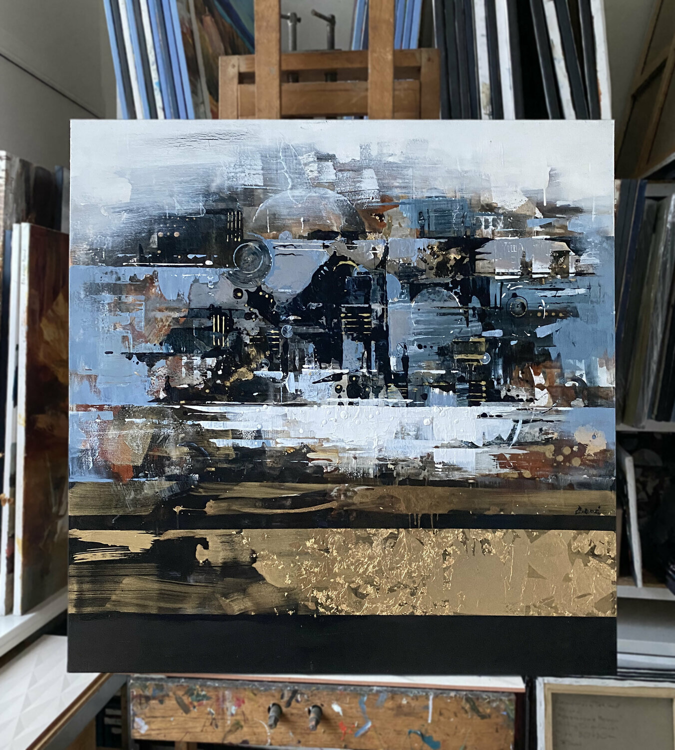 Coco algorithm by Tatiana Yabloed (2020) : Painting Oil on Canvas ...