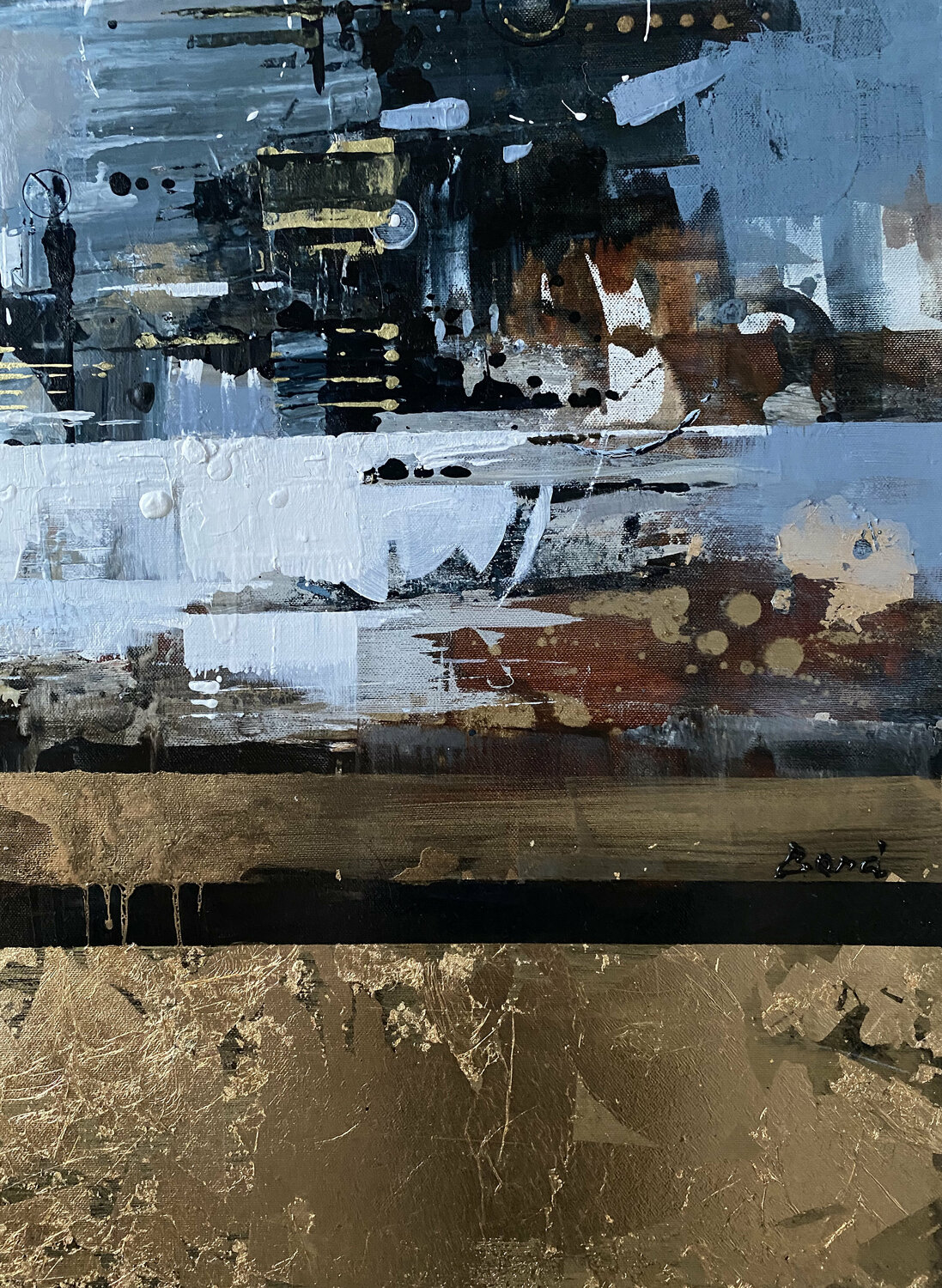 Coco algorithm by Tatiana Yabloed (2020) : Painting Oil on Canvas ...