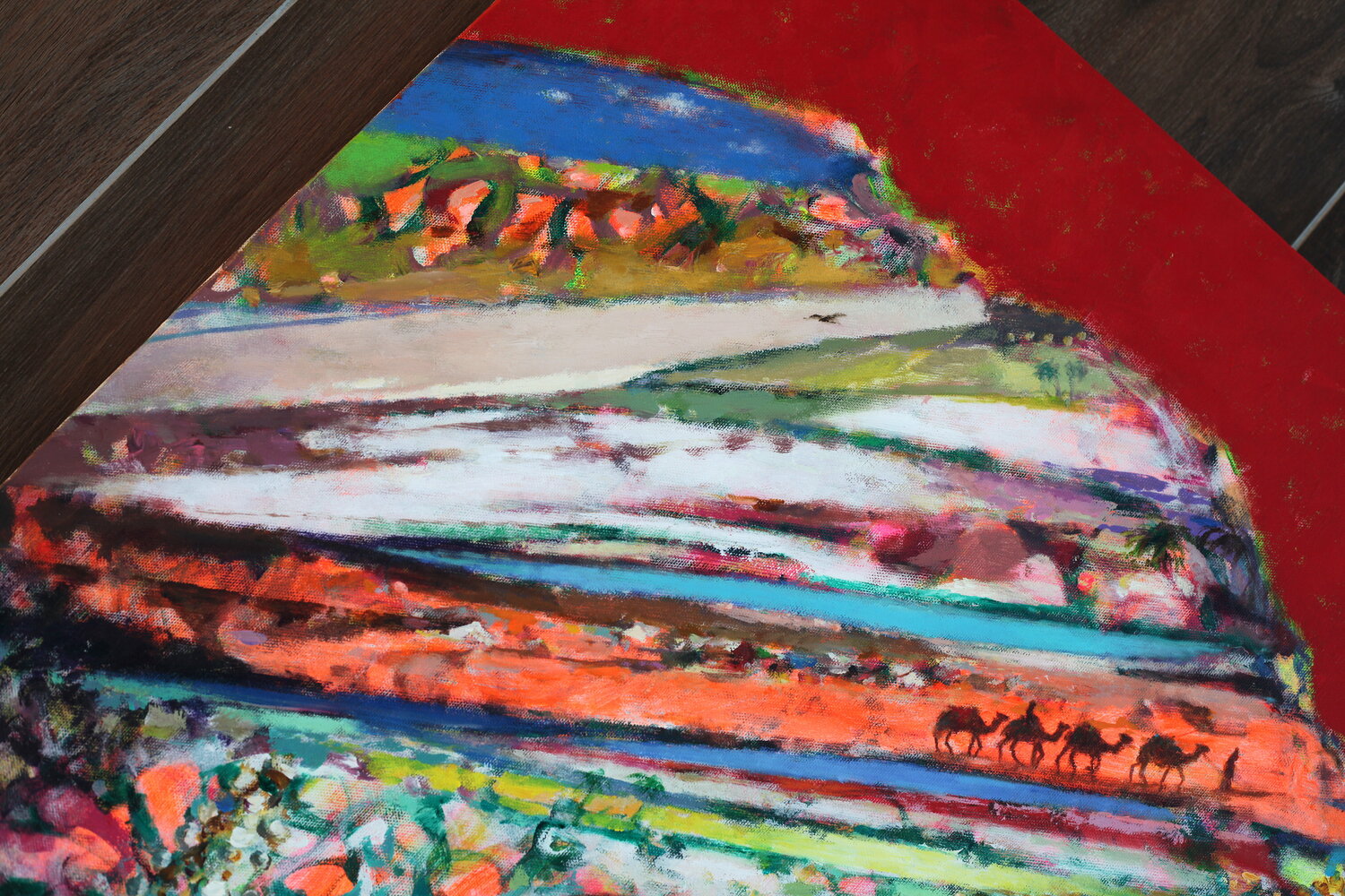 The Long Journey de Emil Aziz (2020) : Peinture Huile sur Toile - SINGULART