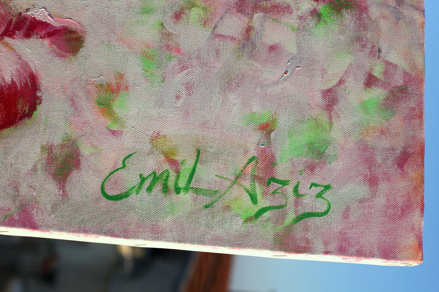 The Long Journey de Emil Aziz (2020) : Peinture Huile sur Toile - SINGULART