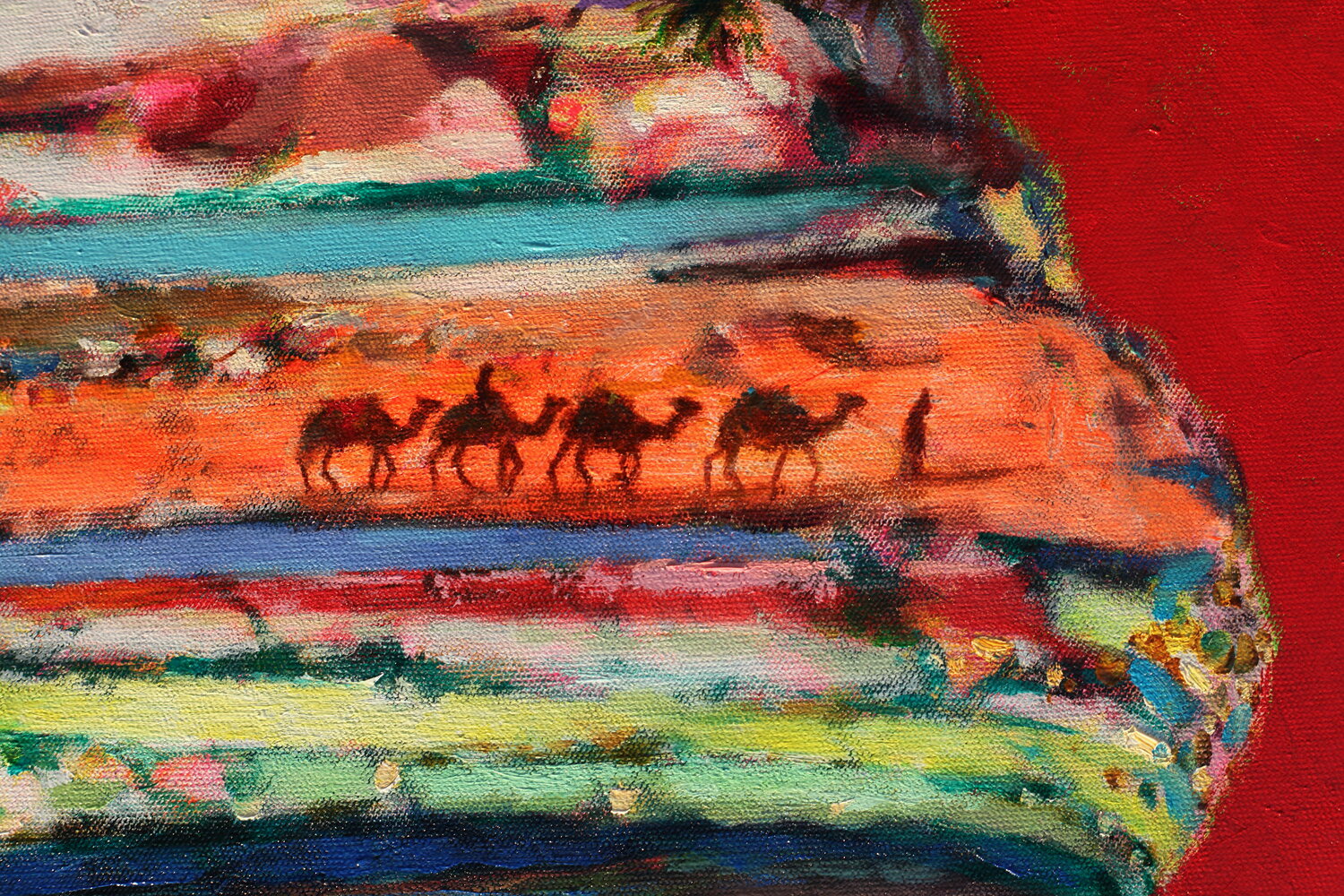The Long Journey de Emil Aziz (2020) : Peinture Huile sur Toile - SINGULART