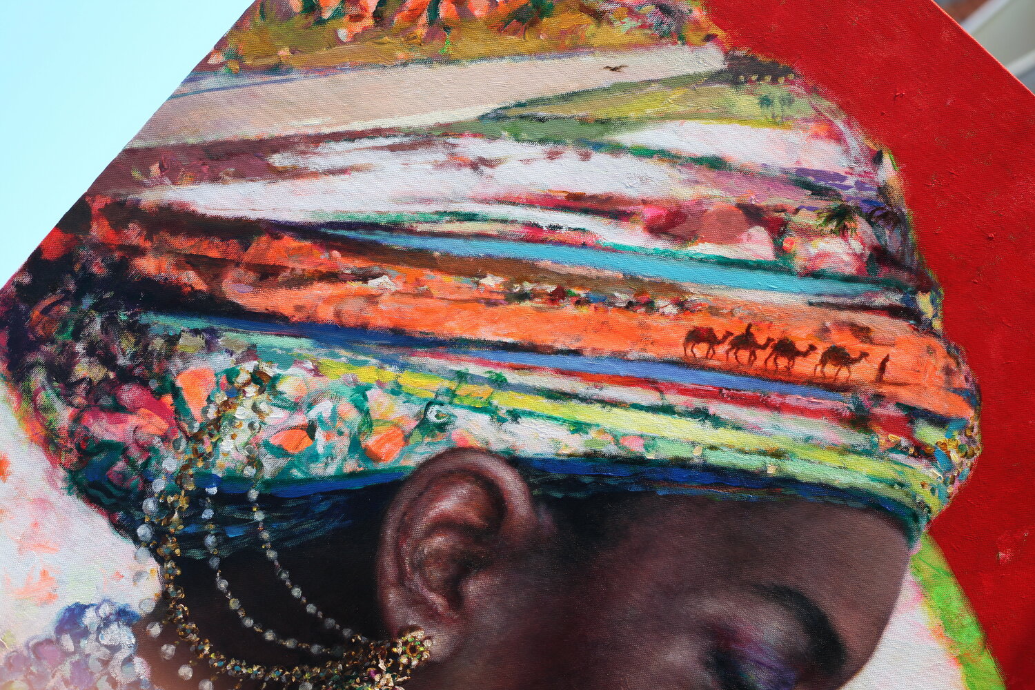 The Long Journey de Emil Aziz (2020) : Peinture Huile sur Toile - SINGULART