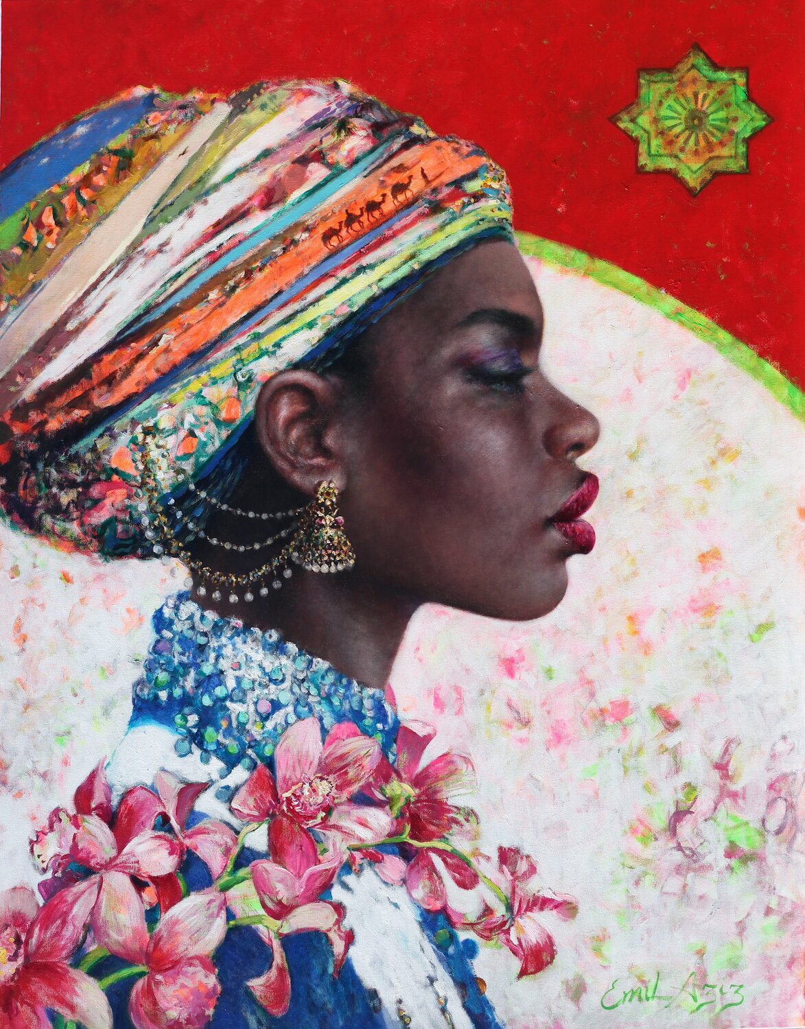 The Long Journey de Emil Aziz (2020) : Peinture Huile sur Toile - SINGULART