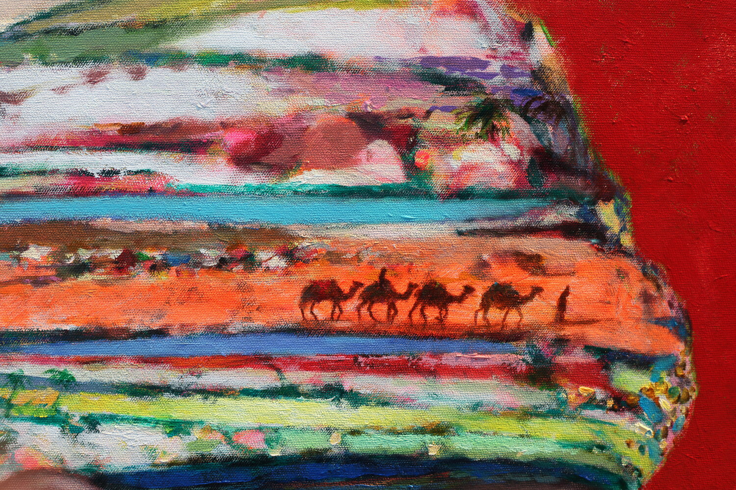 The Long Journey de Emil Aziz (2020) : Peinture Huile sur Toile - SINGULART