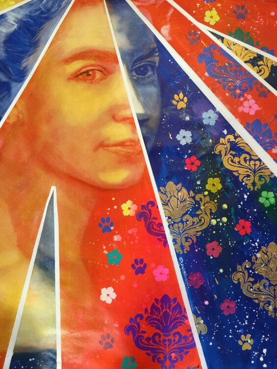 Untitled (God save the Queen) by Michael Andrew Law Cheuk Yui (2021 ...