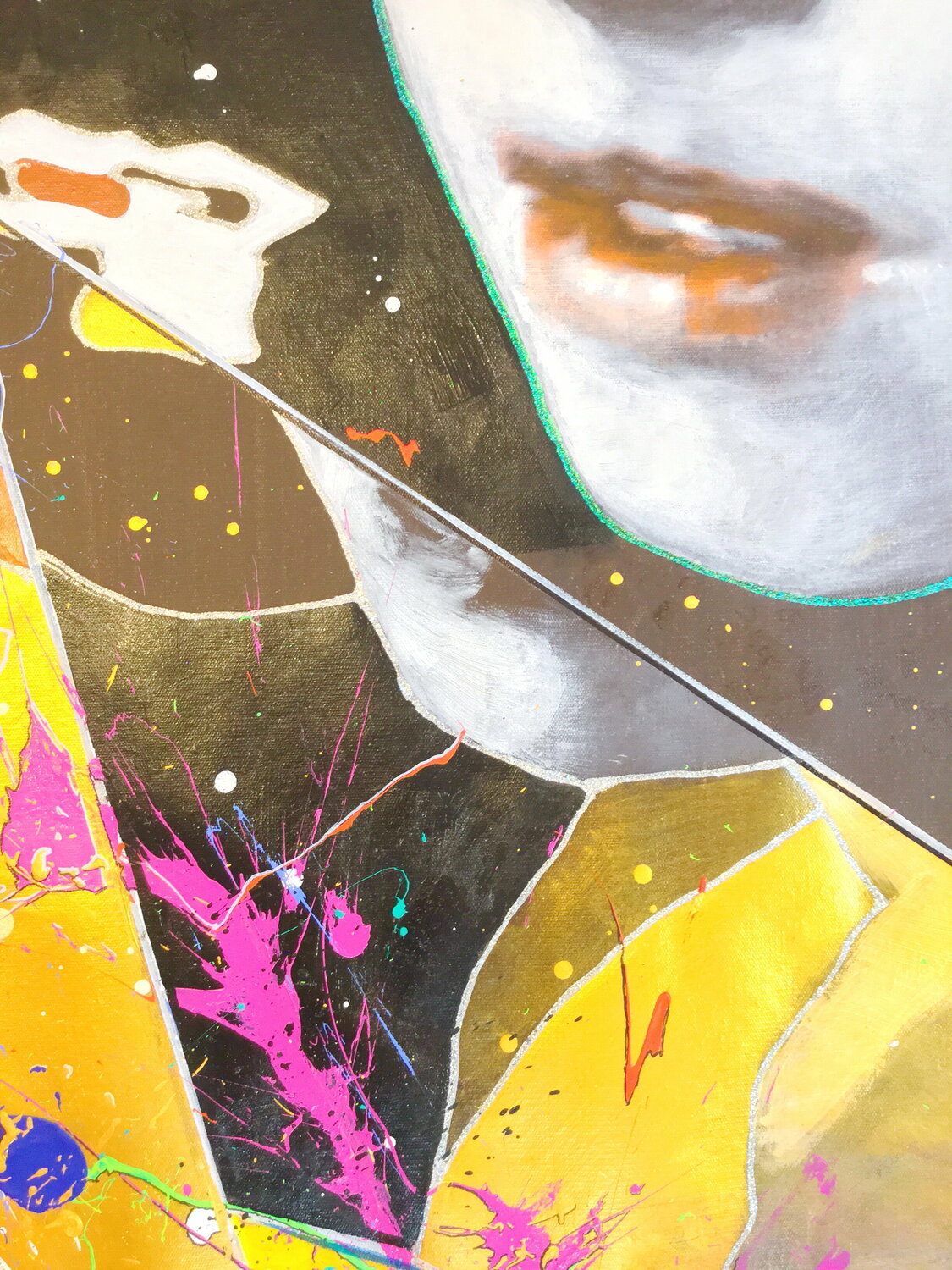 Untitled (Girl with A Pearl Earring - Modern Day Roy Lichtenstein) by ...