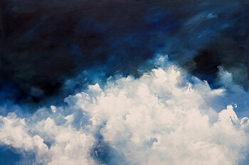 Red castle by Agnieszka Potocka-Makoś (2020) : Painting Acrylic on ...