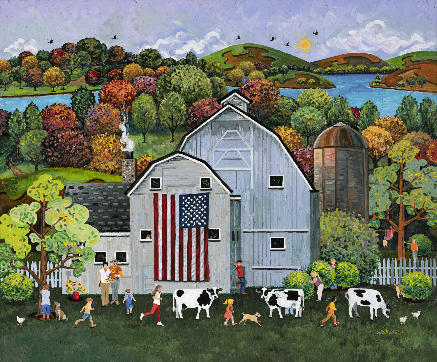 Hide And Seek by Julie Pace Hoff (2020) : Painting Oil on Canvas ...
