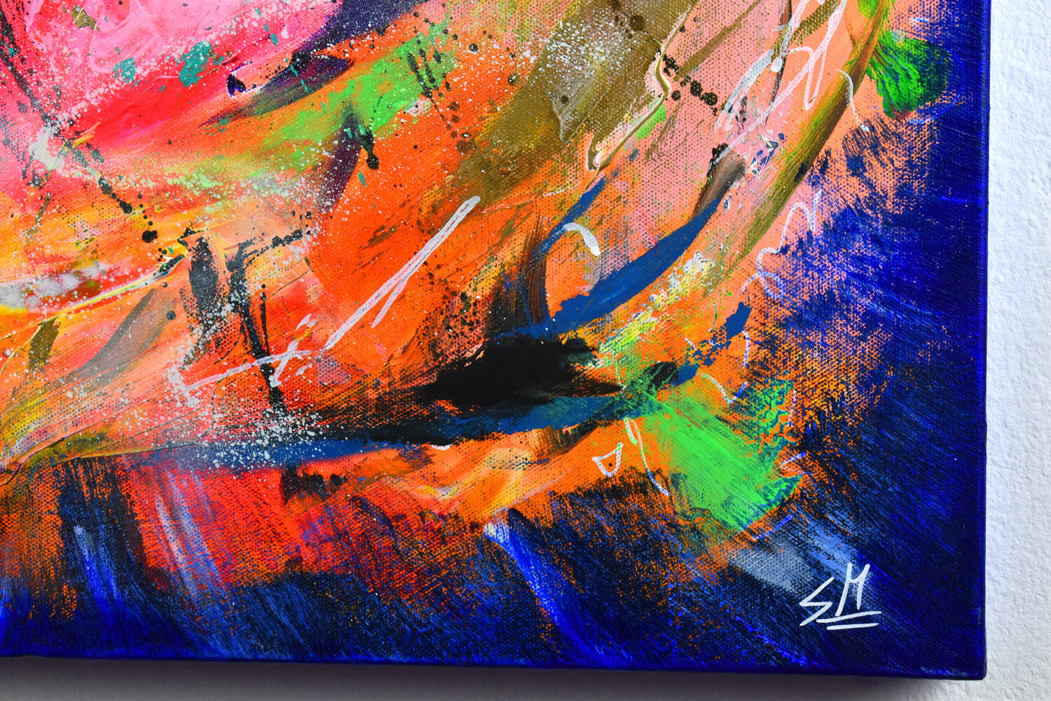 Graffiti by Sebastian Merk (2019) : Painting Acrylic, Spray Paint on ...