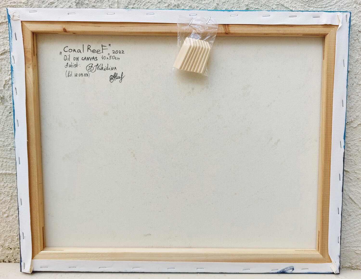 Hawaii Tropical Coral Reef by Olga Nikitina (2022) : Painting Oil on ...