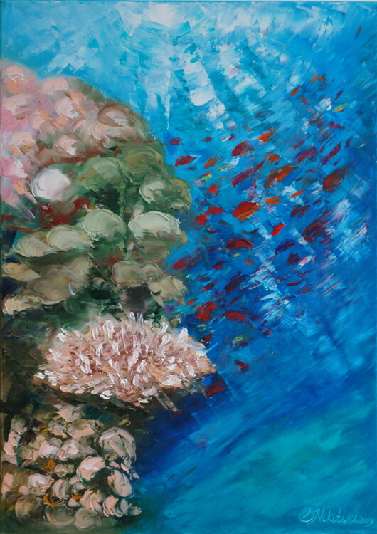 How To Paint An Underwater Scene On A Wall – Wall Design Ideas