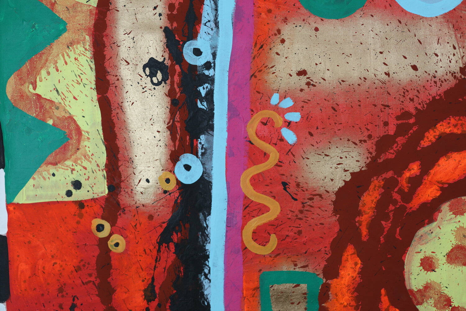 samsara by Maria Moretti (2020) : Painting Acrylic, Oil on Canvas ...