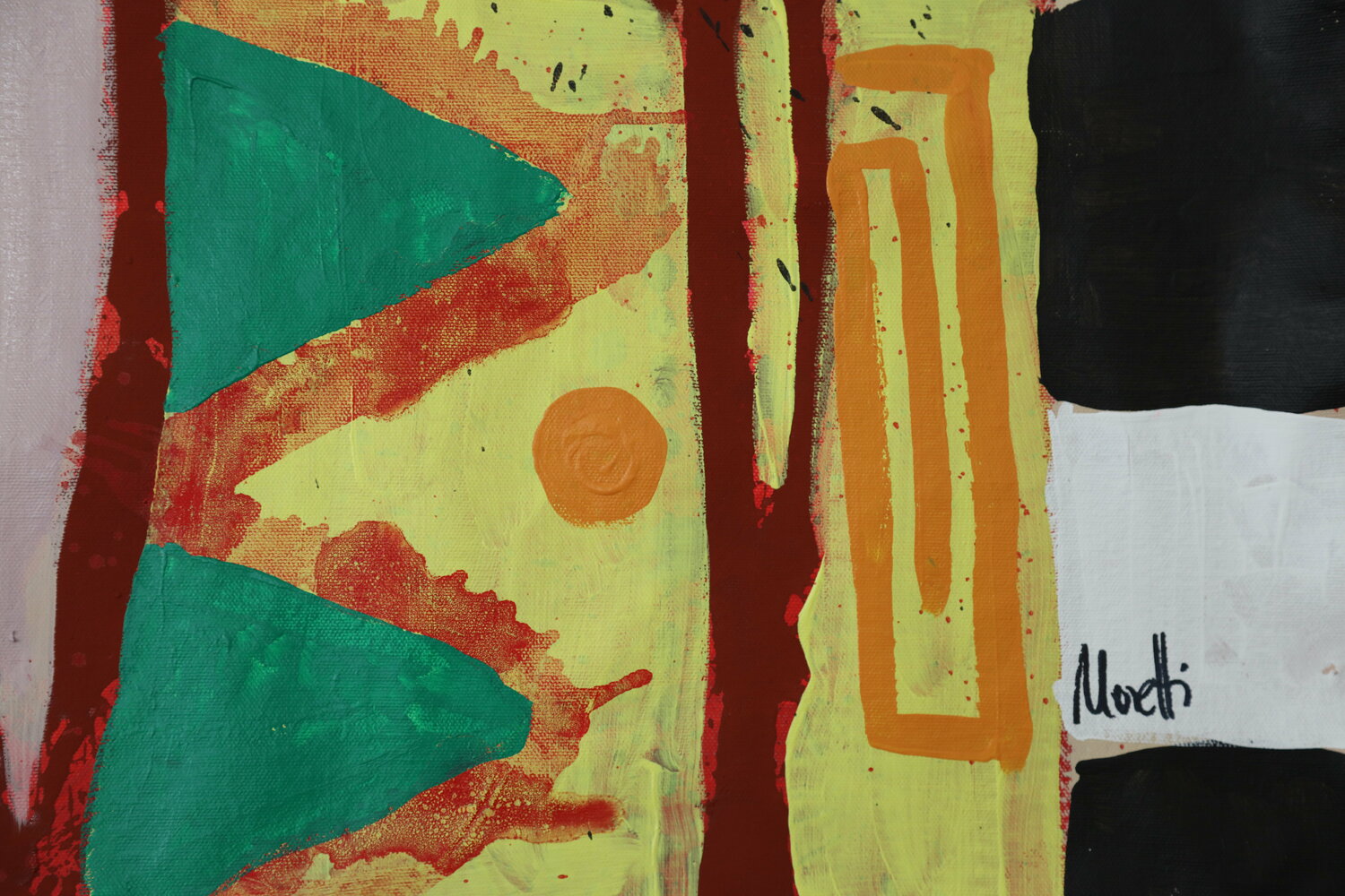 samsara by Maria Moretti (2020) : Painting Acrylic, Oil on Canvas ...