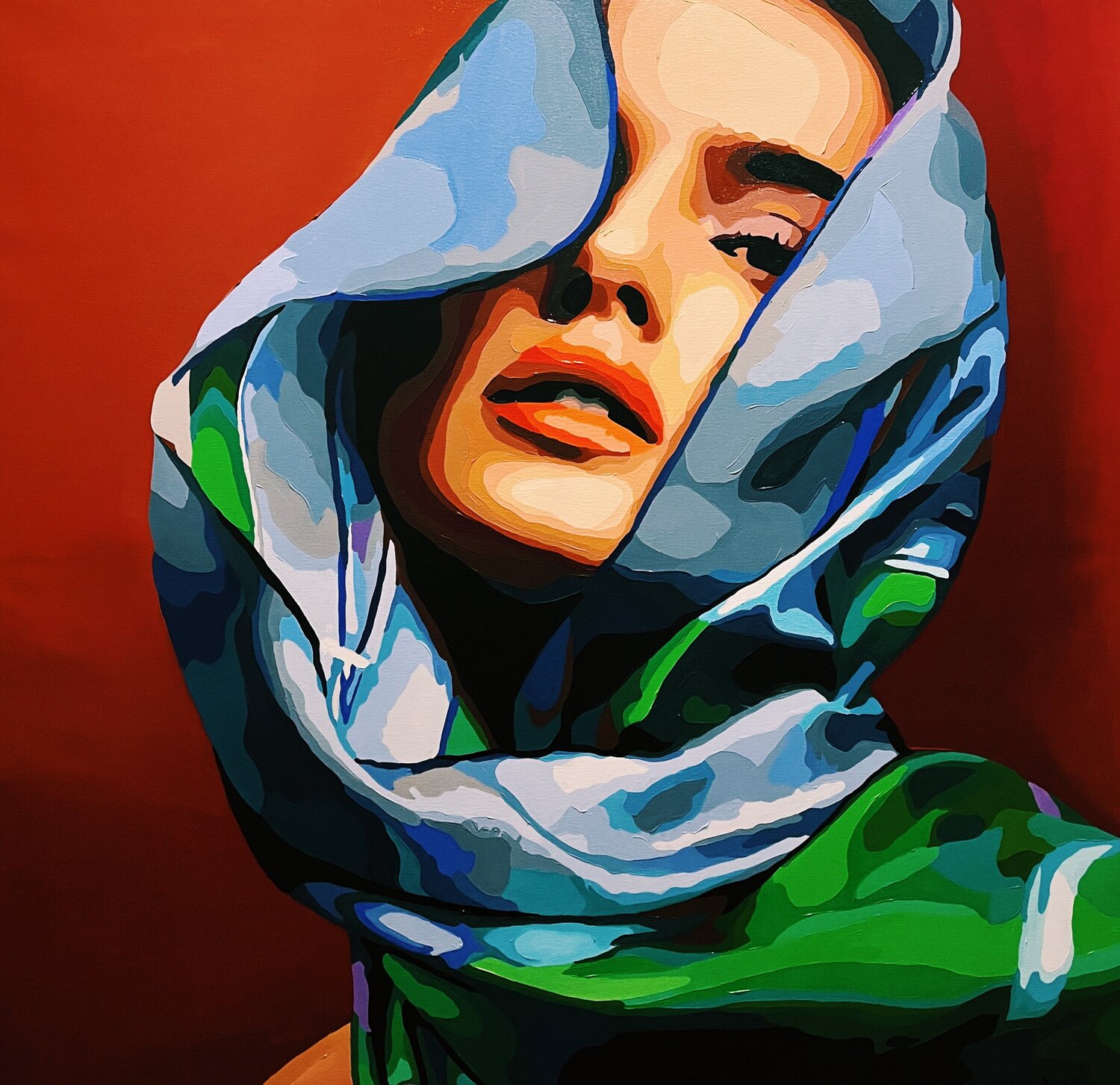 Allegory of nature de Nana Artamonova (2022) : Peinture Huile sur Toile ...