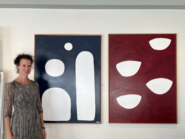 Portals In Night Sky by Kerry Campbell (2022) : Painting Acrylic on ...