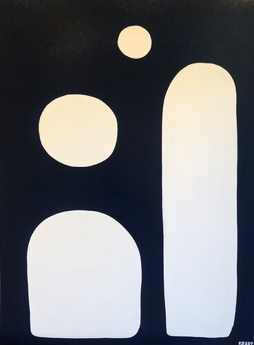 Portals In Night Sky by Kerry Campbell (2022) : Painting Acrylic on ...