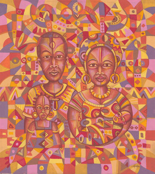 Angu Walters: contemporary Cameroonian Painter - SINGULART