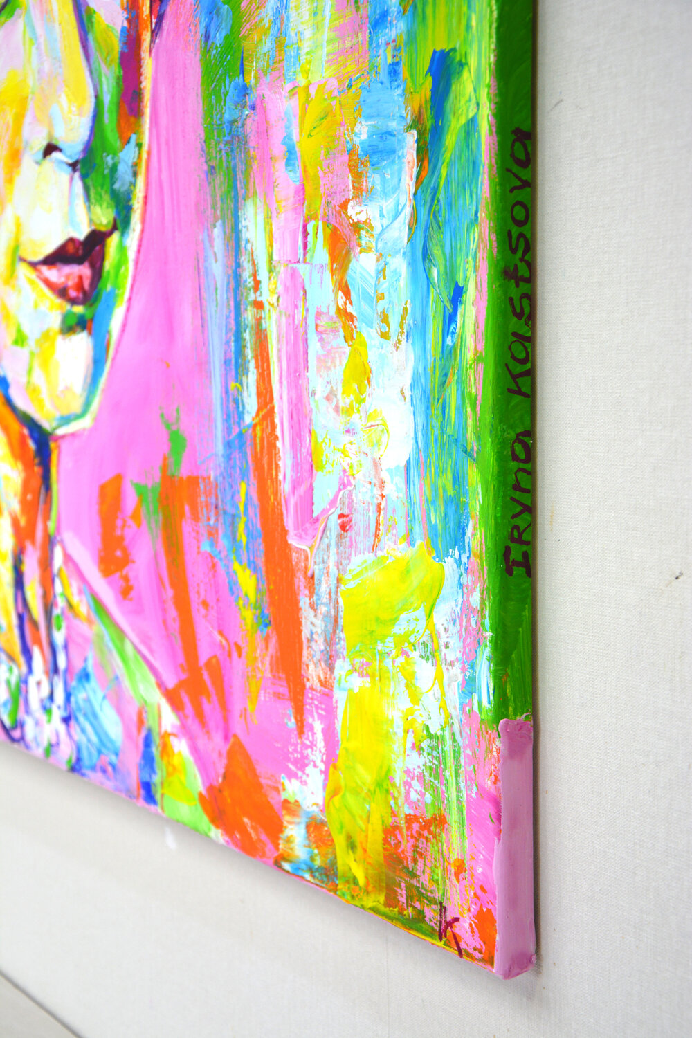 Queen Elizabeth II. by Iryna Kastsova (2022) : Painting Acrylic on ... Queen Elizabeth II. by Iryna Kastsova (2022) : Painting Acrylic on ...