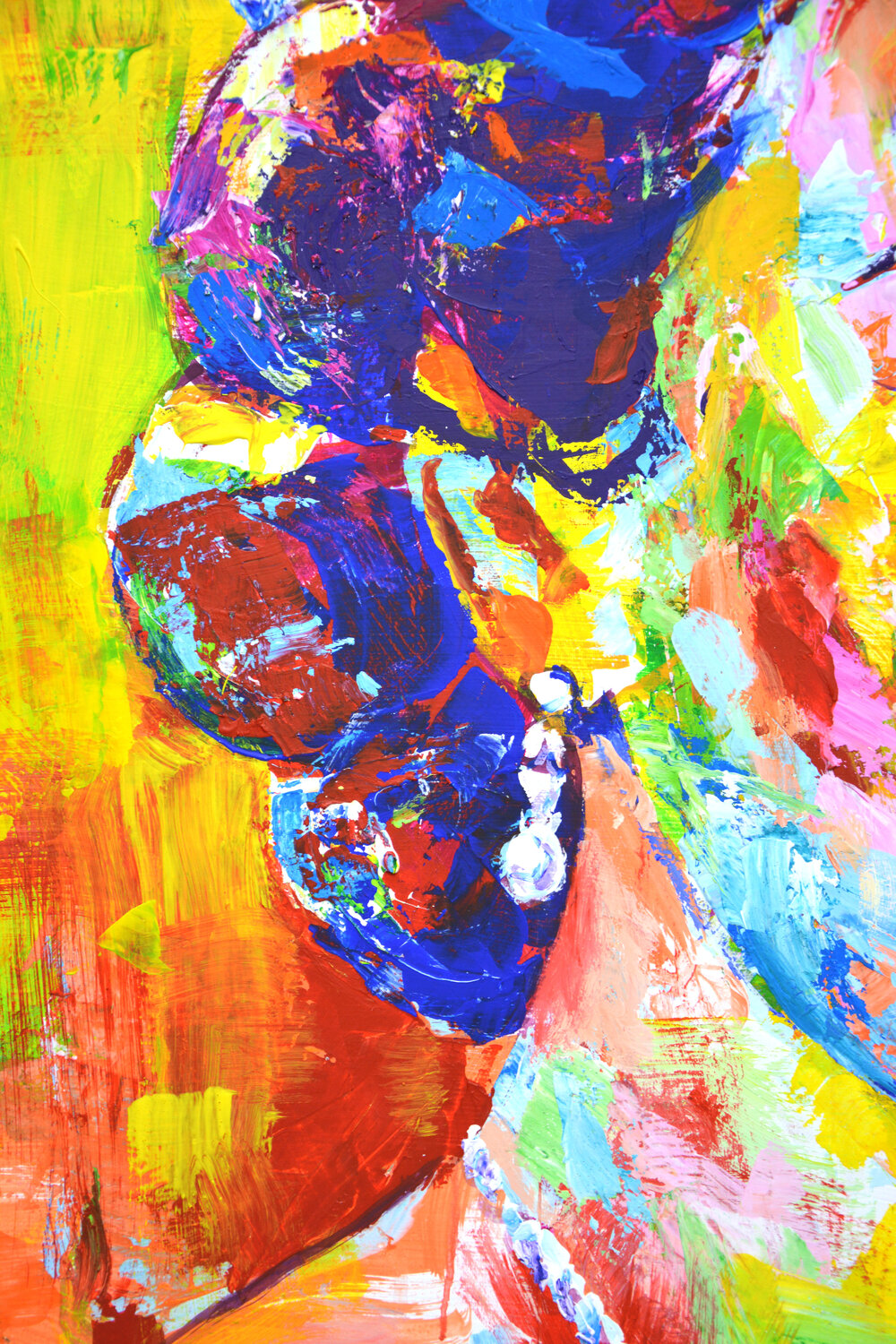 Queen Elizabeth II. by Iryna Kastsova (2022) : Painting Acrylic on ... Queen Elizabeth II. by Iryna Kastsova (2022) : Painting Acrylic on ...
