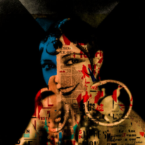 Josephine Baker and Pablo Picasso de Thomas Dellert (2020) : Impression ...