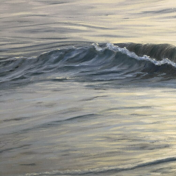 Into The Light by Eva Volf (2020) : Painting Oil on Canvas - Singulart