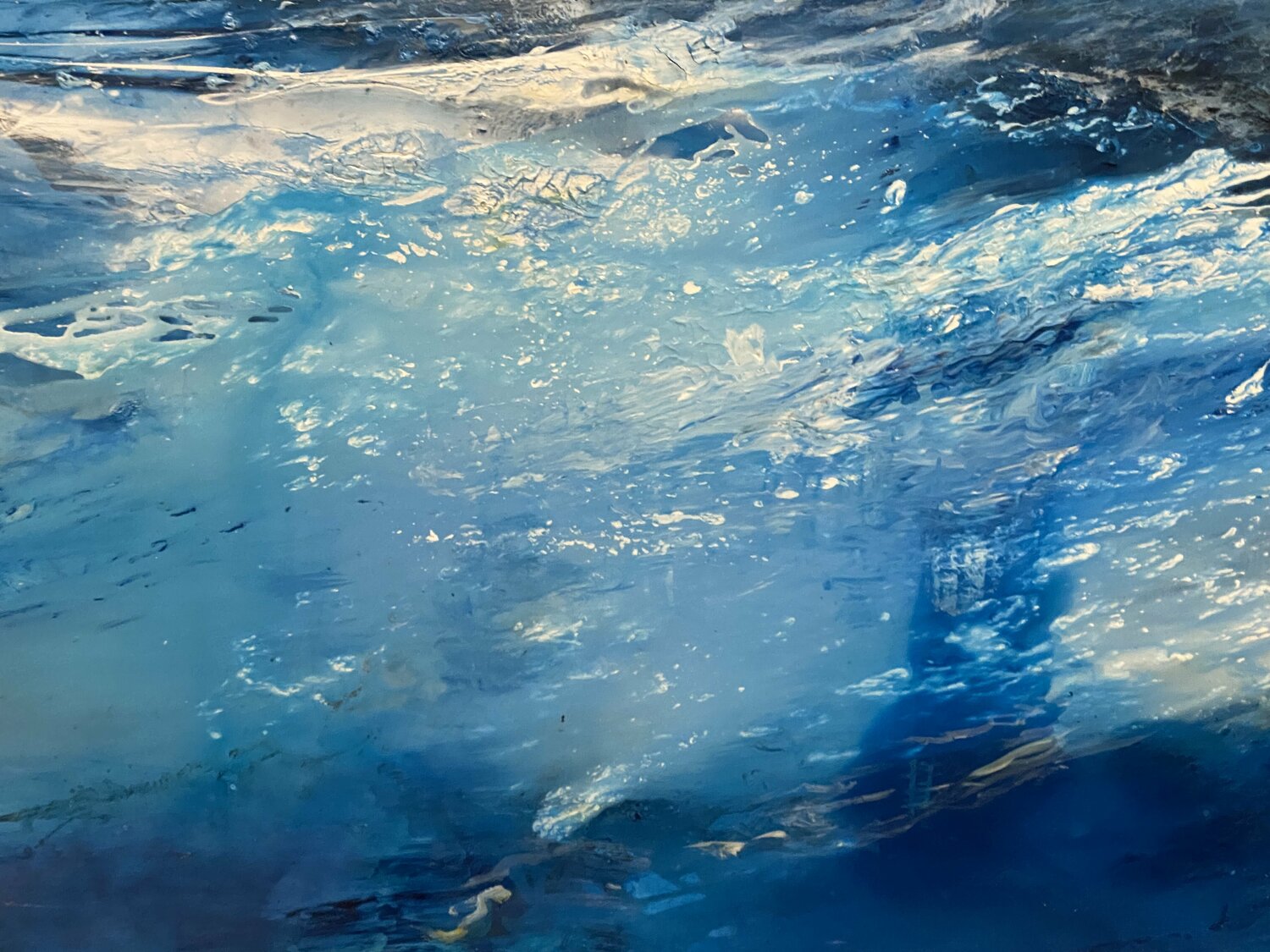 Deep Water 1 by Susanne Pohlmann (2020) : Painting Acrylic on Canvas ...