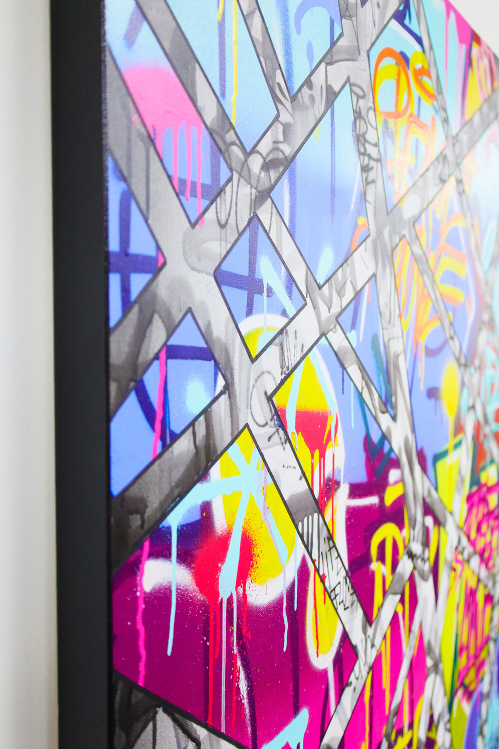 GRAFFITI BURST by Vincent Bardou (2023) : Painting Acrylic, Graffiti on ...